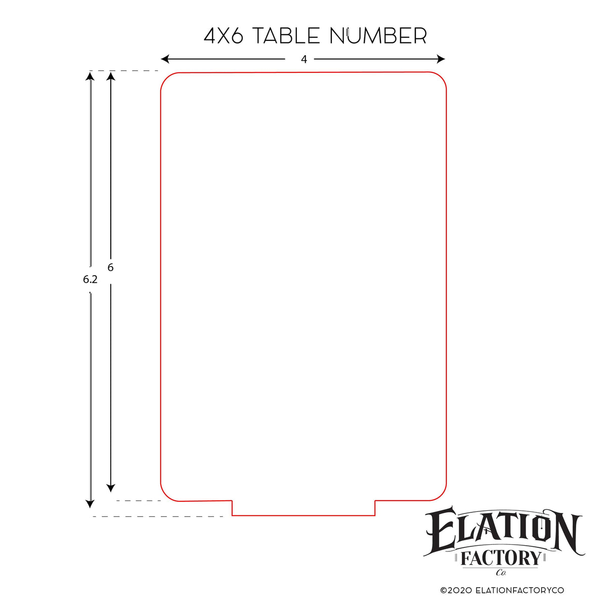 Custom 4 x 6 Table numbers with stand - clear acrylic wedding table nu ...
